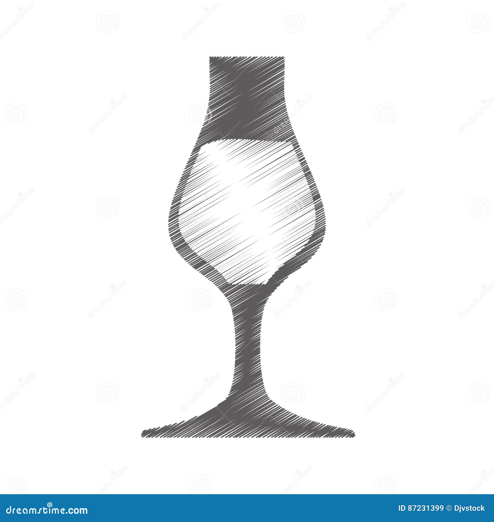 Drawing glass cup drink stock illustration. Illustration of line - 87231399