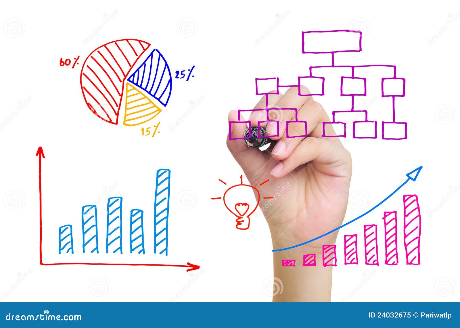 Drawing graph stock image. Image of expertise, economy - 24032675