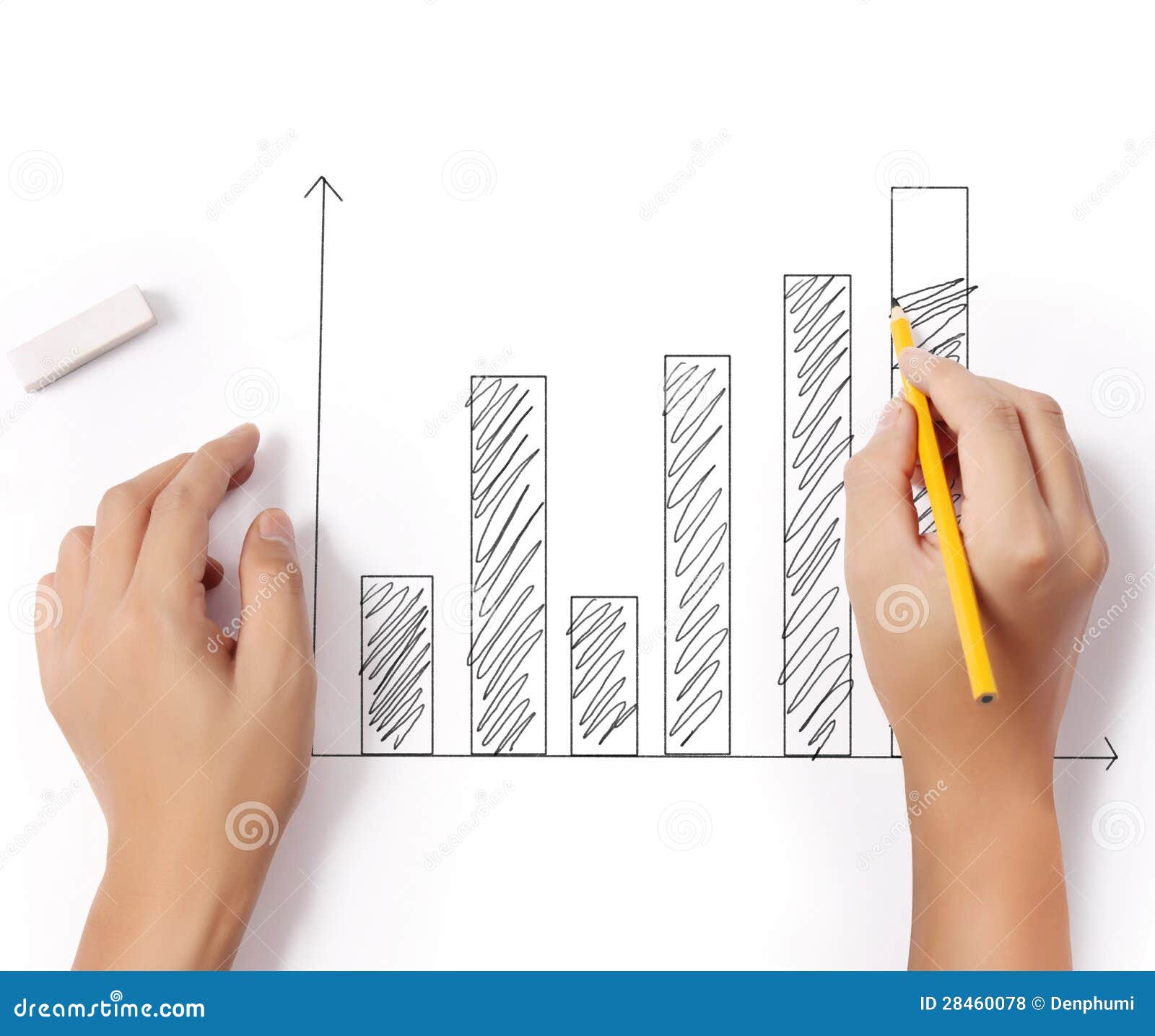? drawing a graph stock photo. Image of diagram, pencil - 28460078