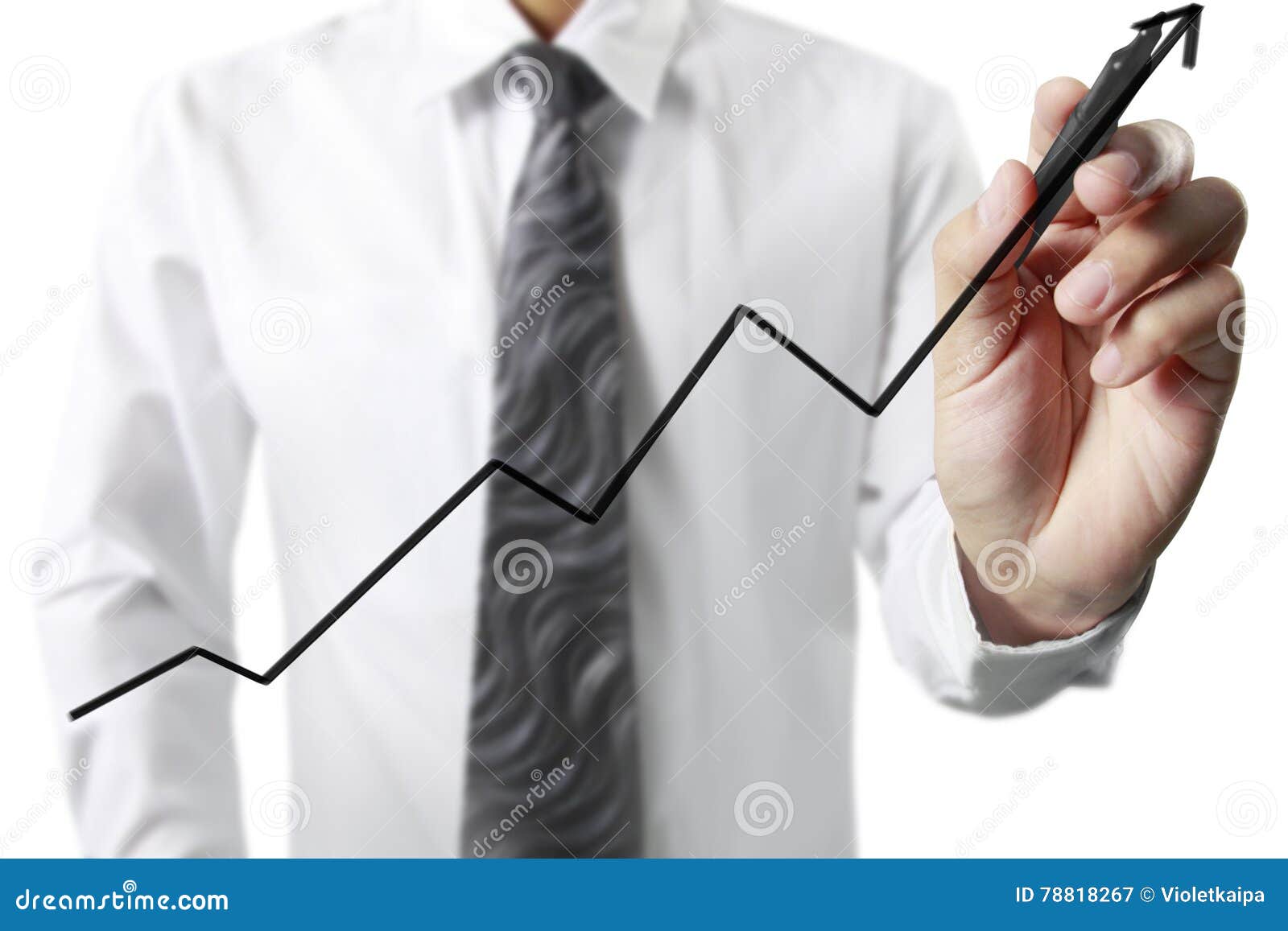 Drawing Graphics Growing Graph Stock Image - Image of improvement ...