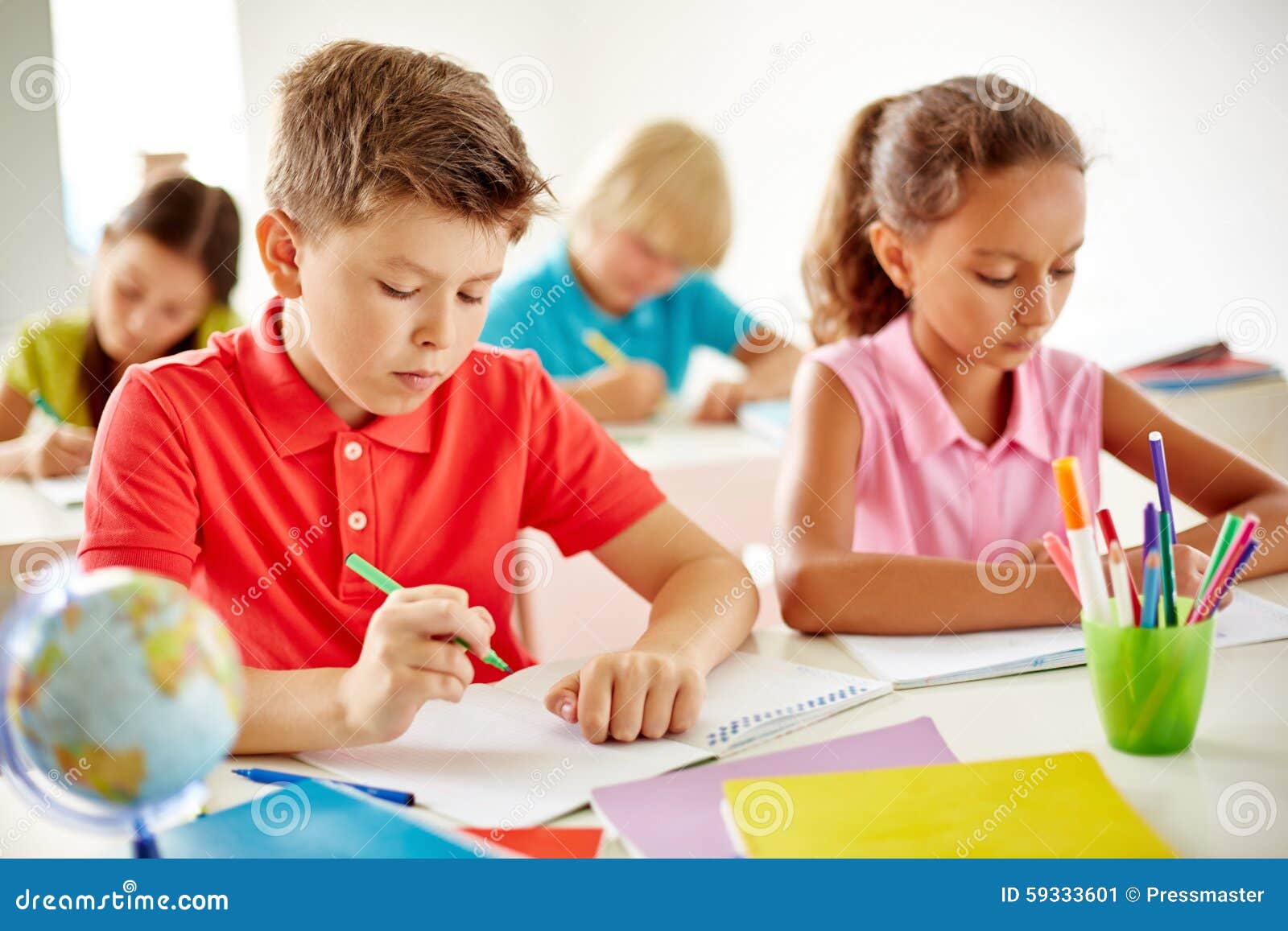 Drawing in group stock image. Image of lifestyle, male - 59333601