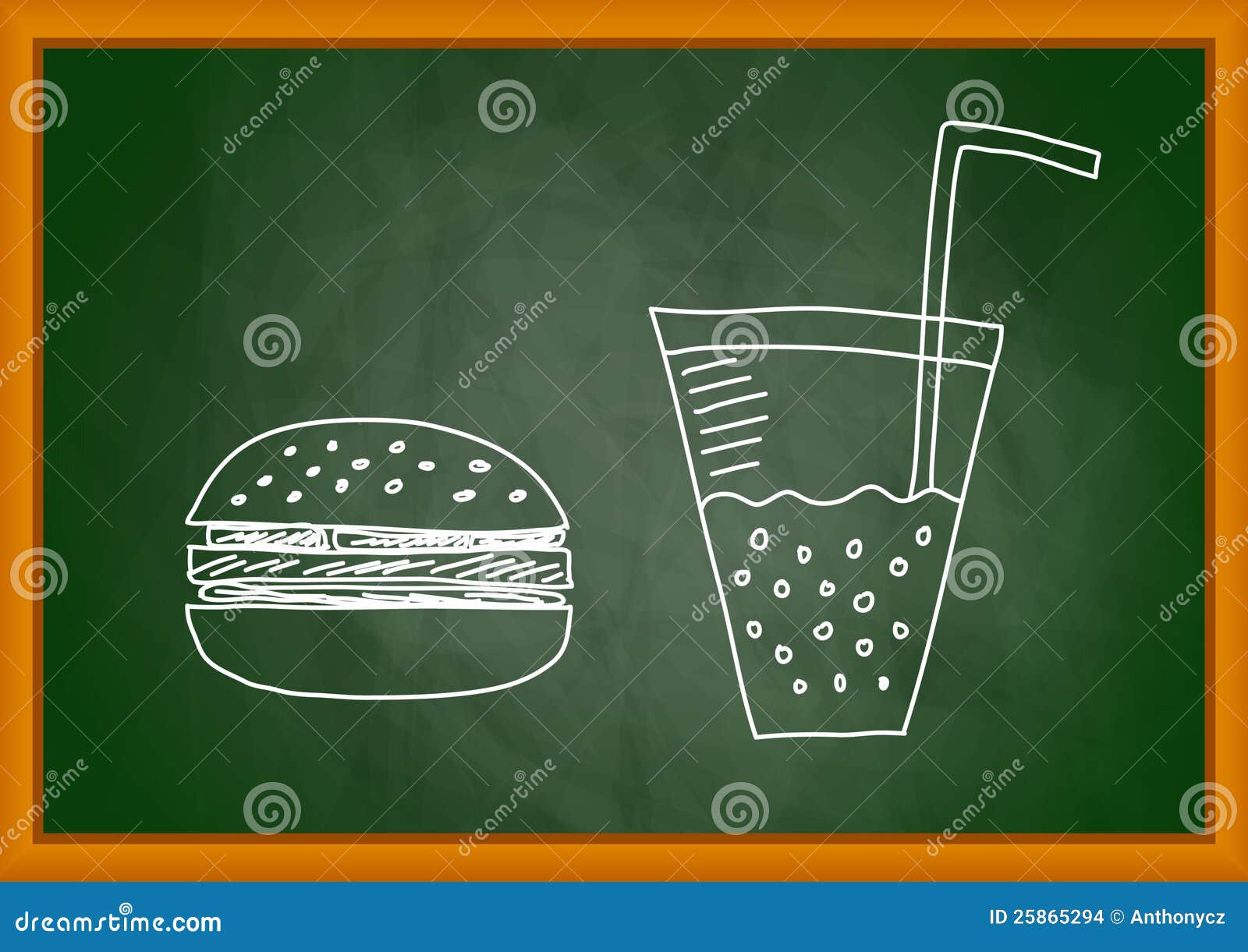 Drawing Hamburger Patties Stock Image | CartoonDealer.com #62601235