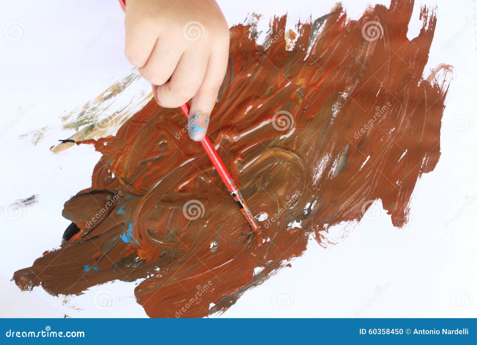 Drawing hand stock photo. Image of play, tempering, sheet - 60358450