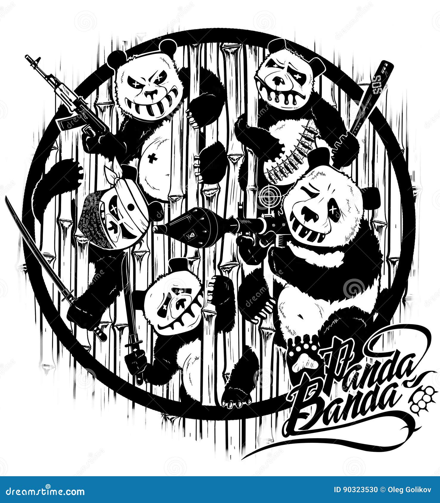 The Graffiti Art Of Revenge Royalty-Free Stock Photo | CartoonDealer ...