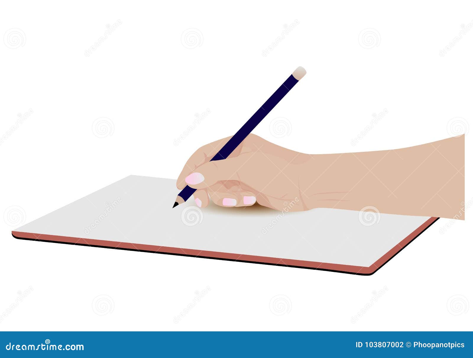 The drawing hand symbol stock vector. Illustration of type - 103807002