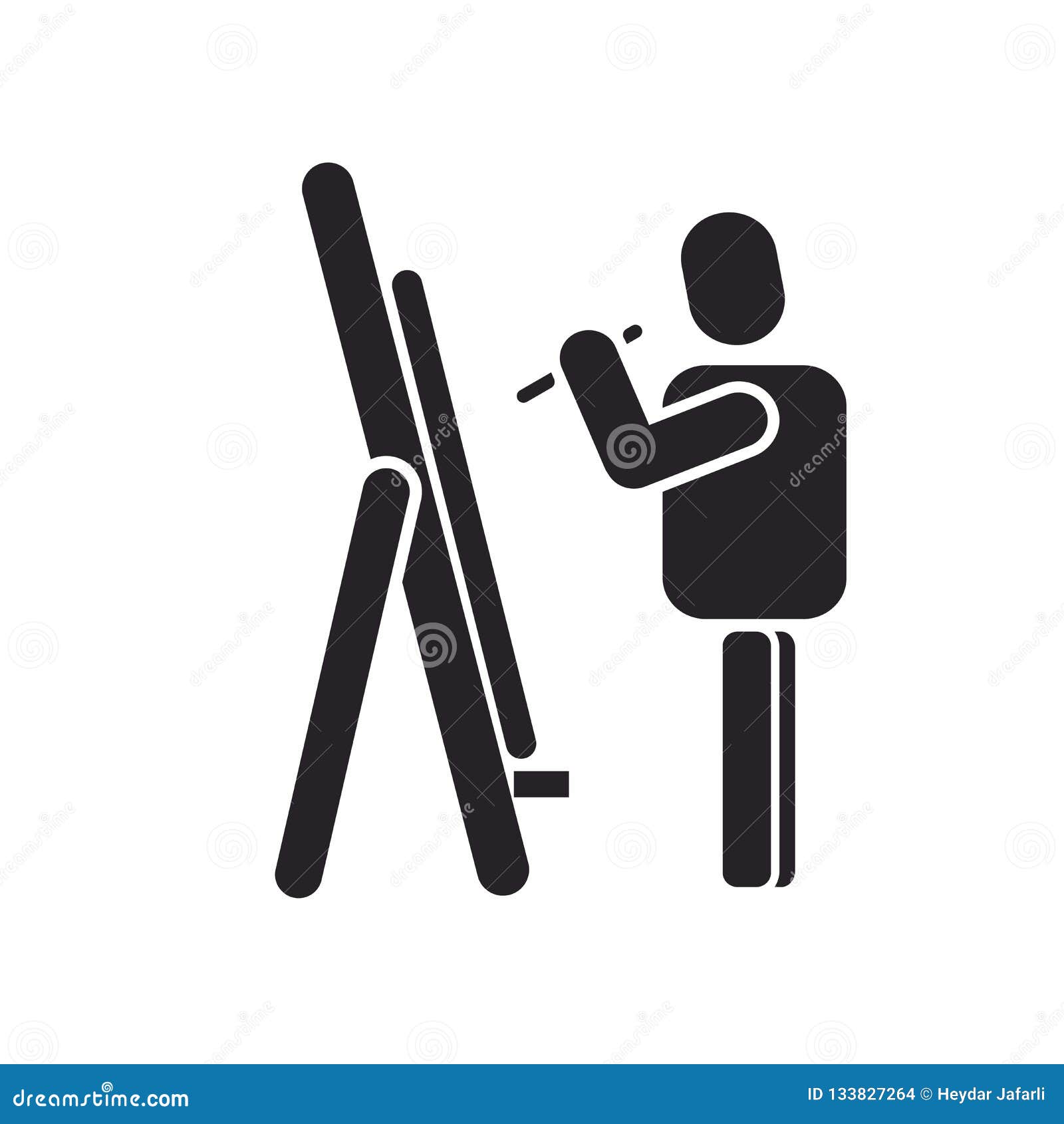 Drawing Icon Vector Sign and Symbol Isolated on White Background Stock ...