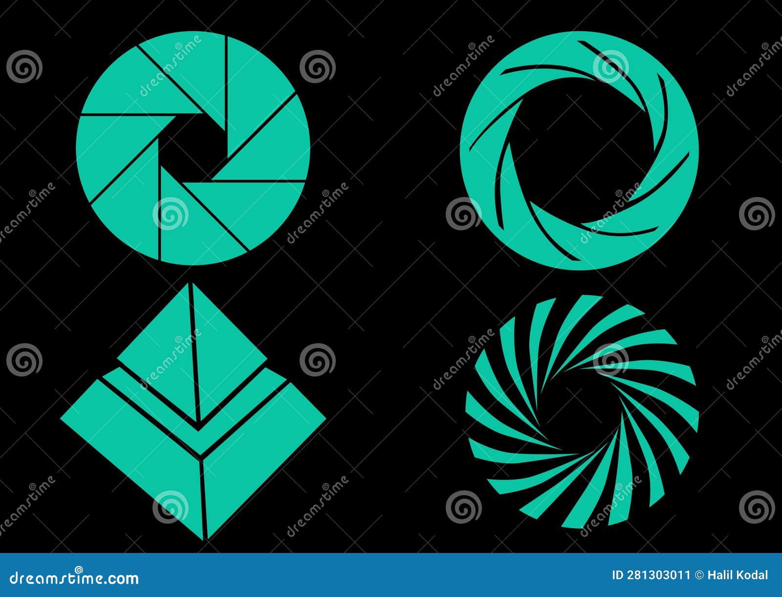 Icon shapes drawing image. stock illustration. Illustration of pink ...