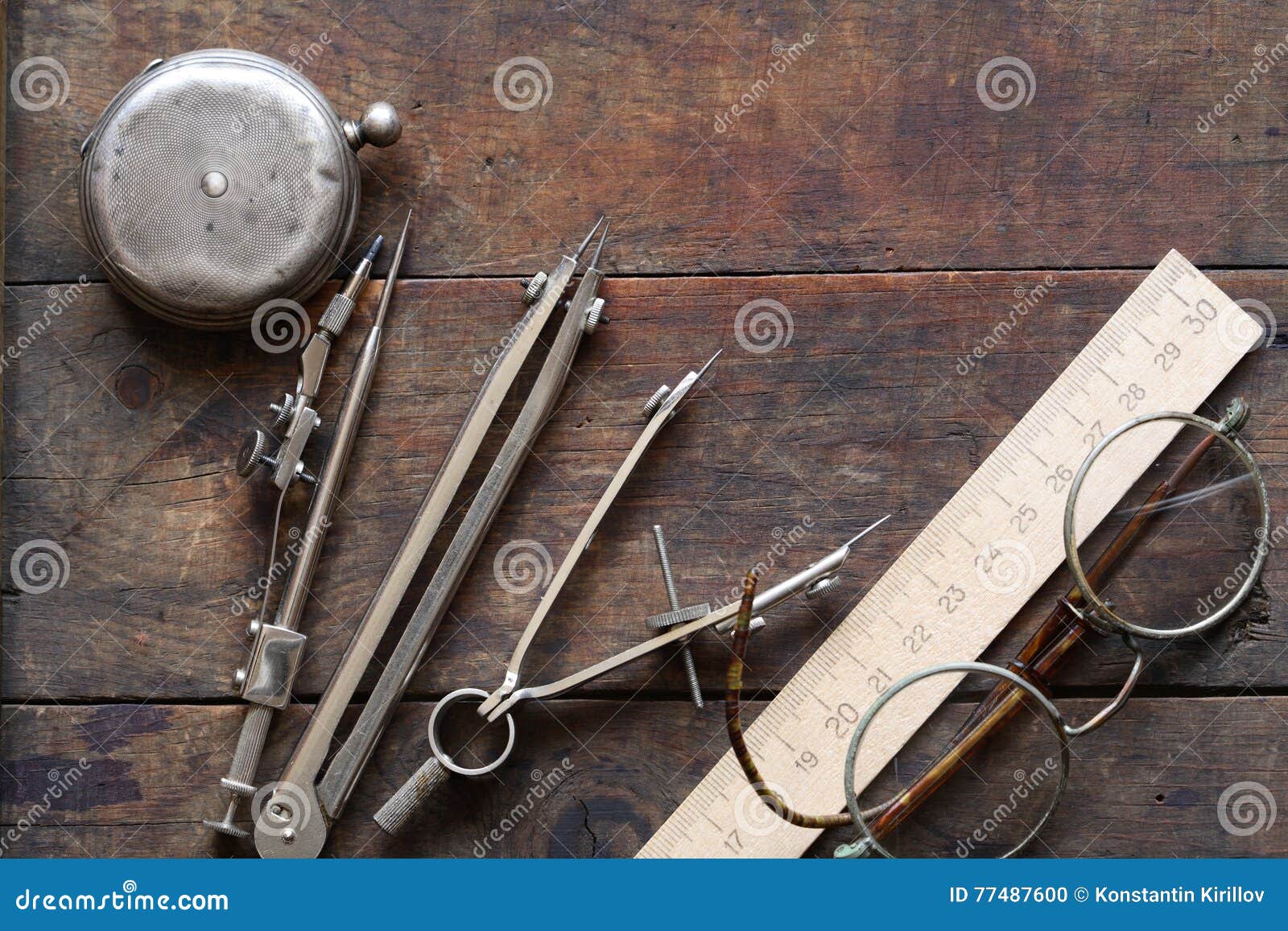 Drawing Instrument On Graph Paper Royalty-Free Stock Photo ...