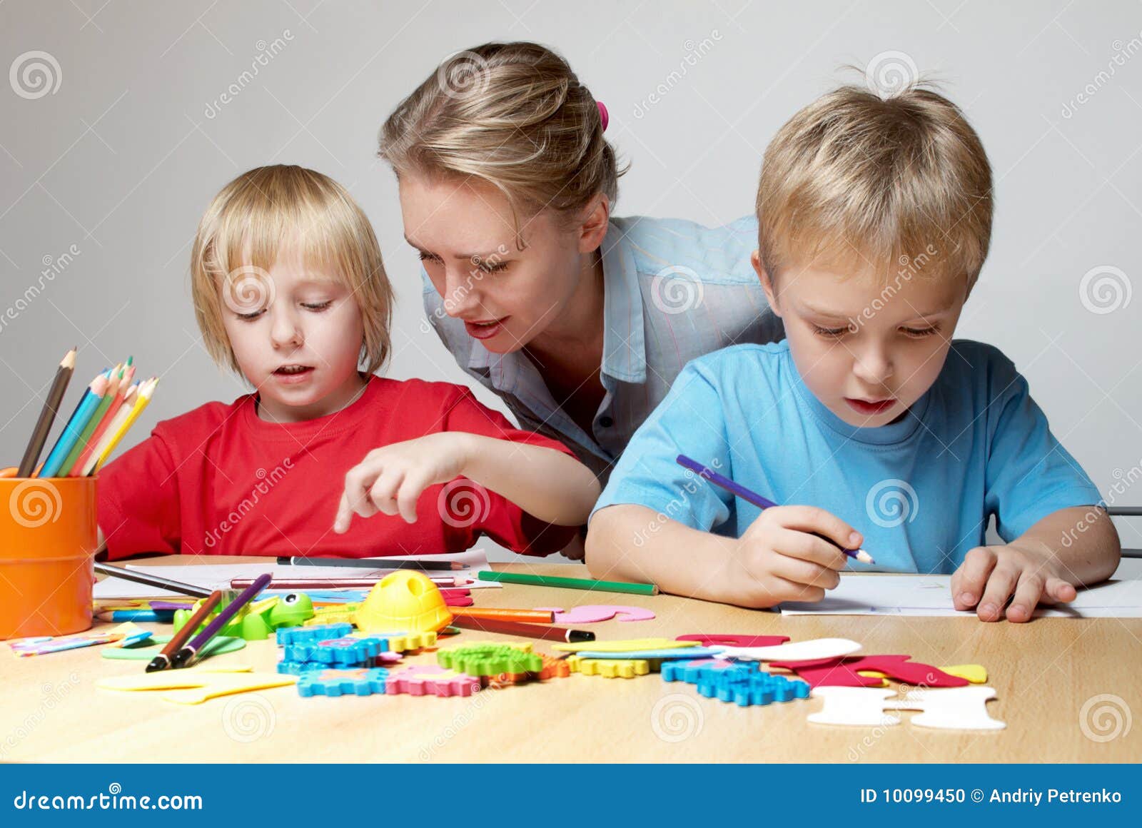 Drawing lesson stock photo. Image of advice, desk, class - 10099450