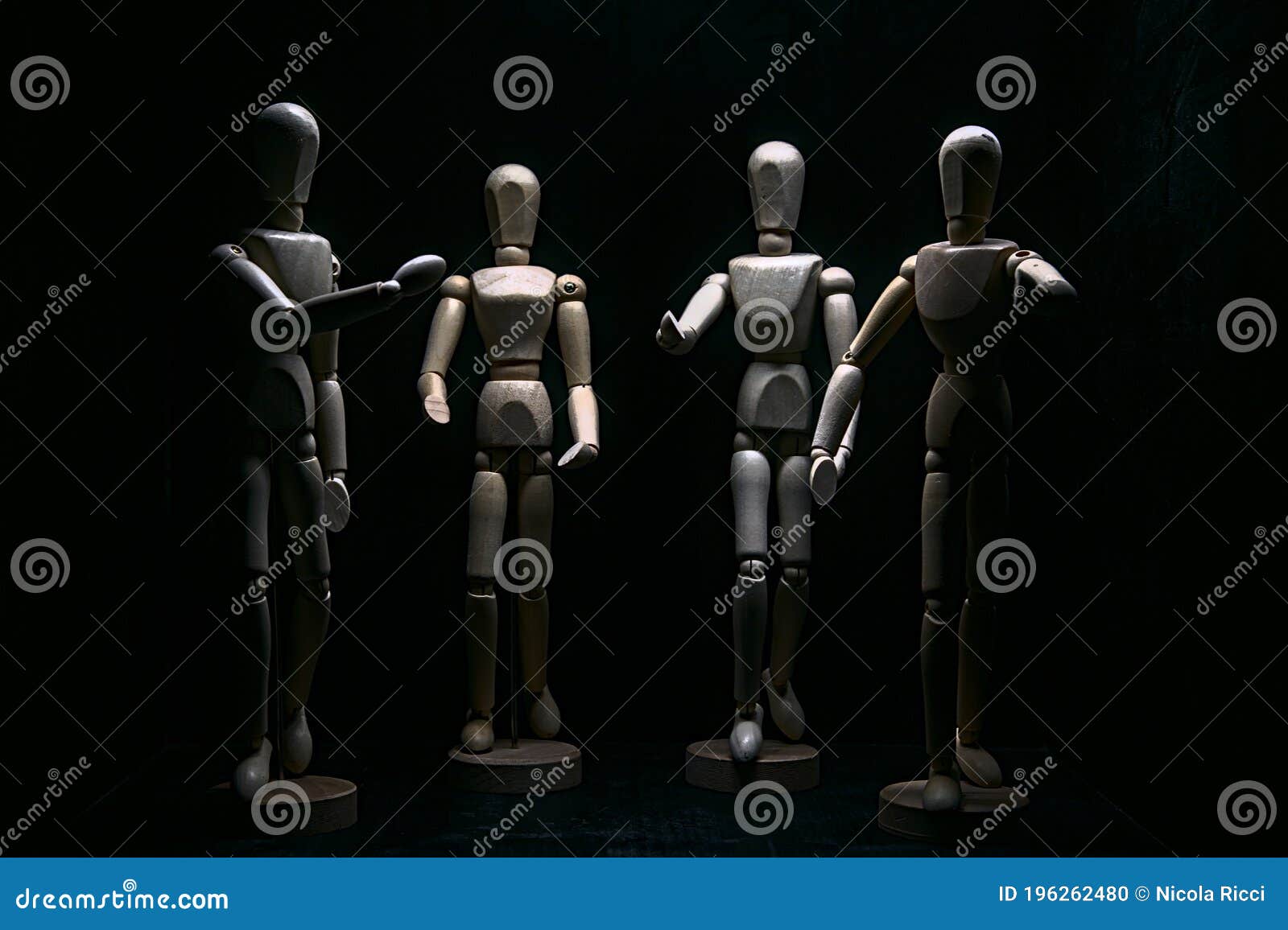 Drawing Mannequins in the Act of Walking and Talking at the Same Time ...