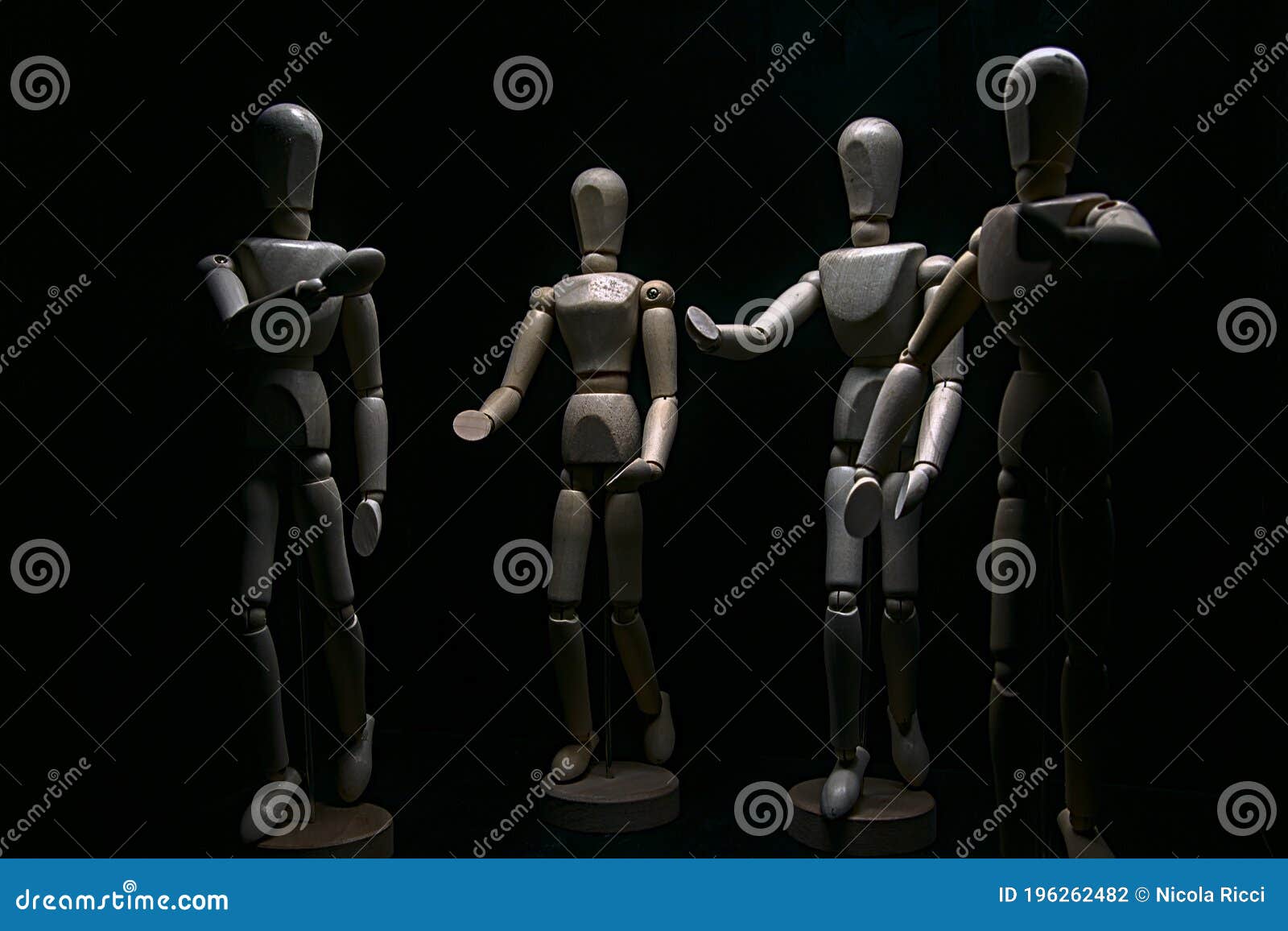 Drawing Mannequins in the Act of Walking and Talking at the Same Time ...