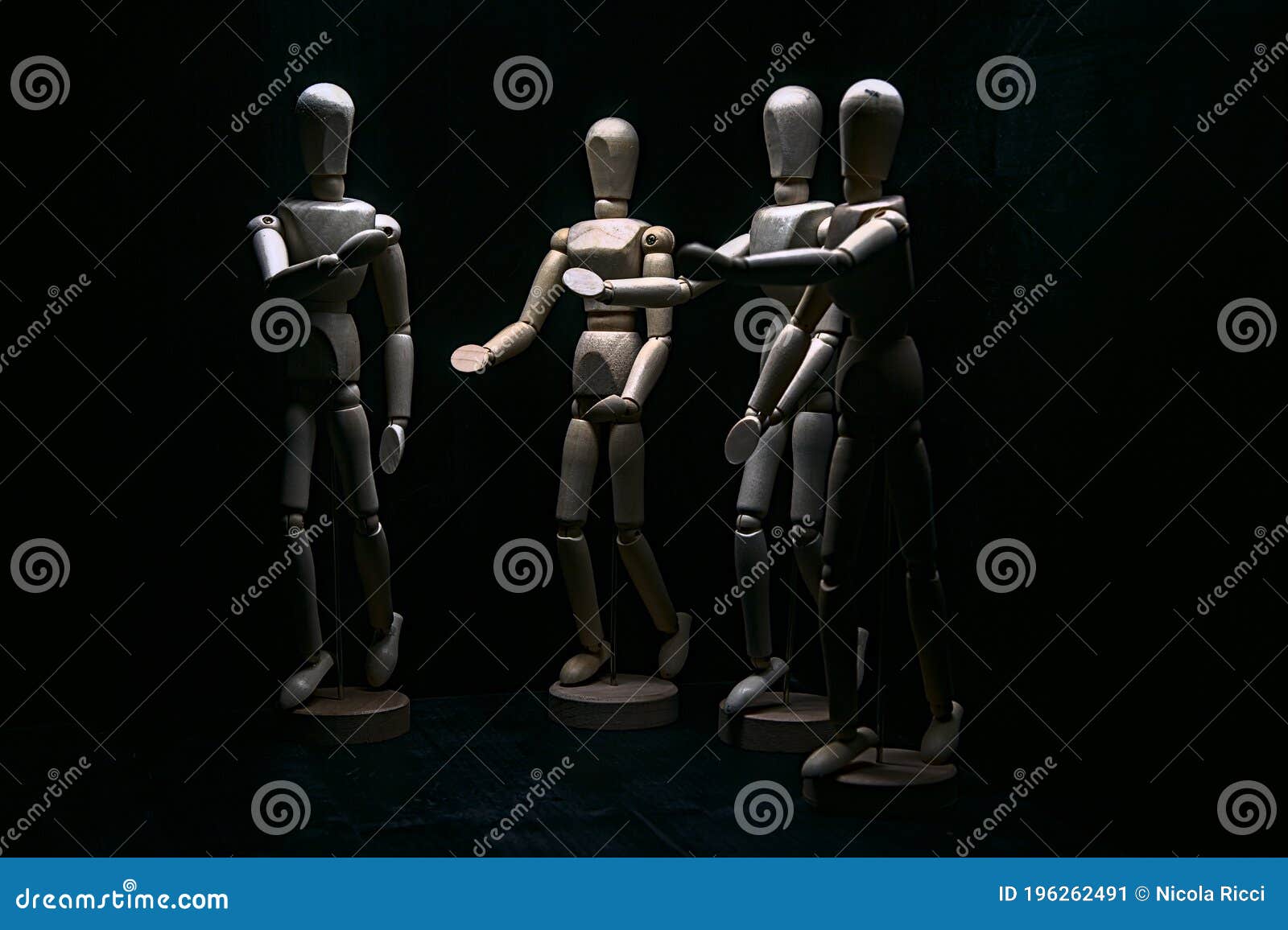 Drawing Mannequins in the Act of Walking and Talking at the Same Time ...