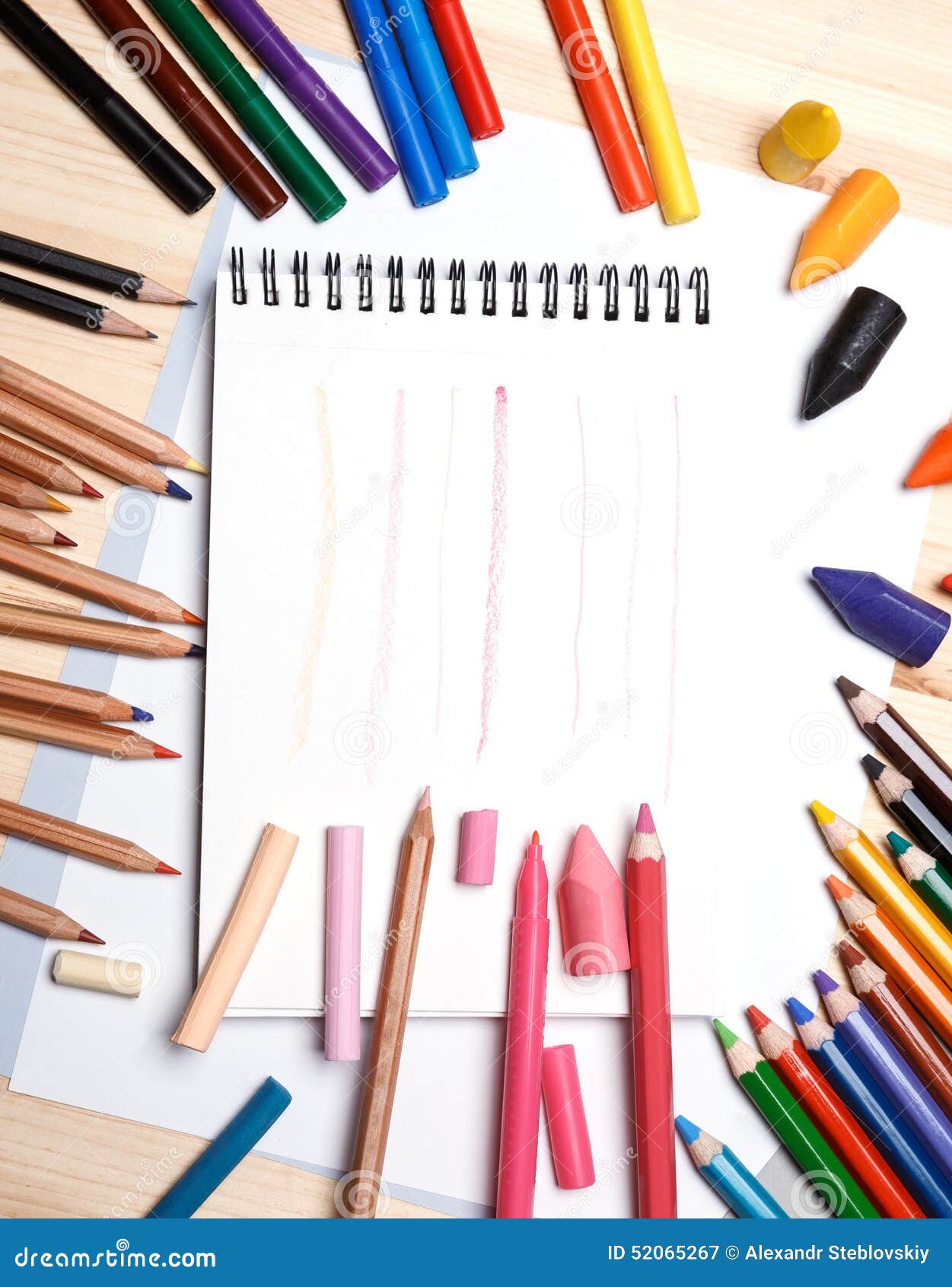 Drawing materials stock image. Image of drawing, lines - 52065267