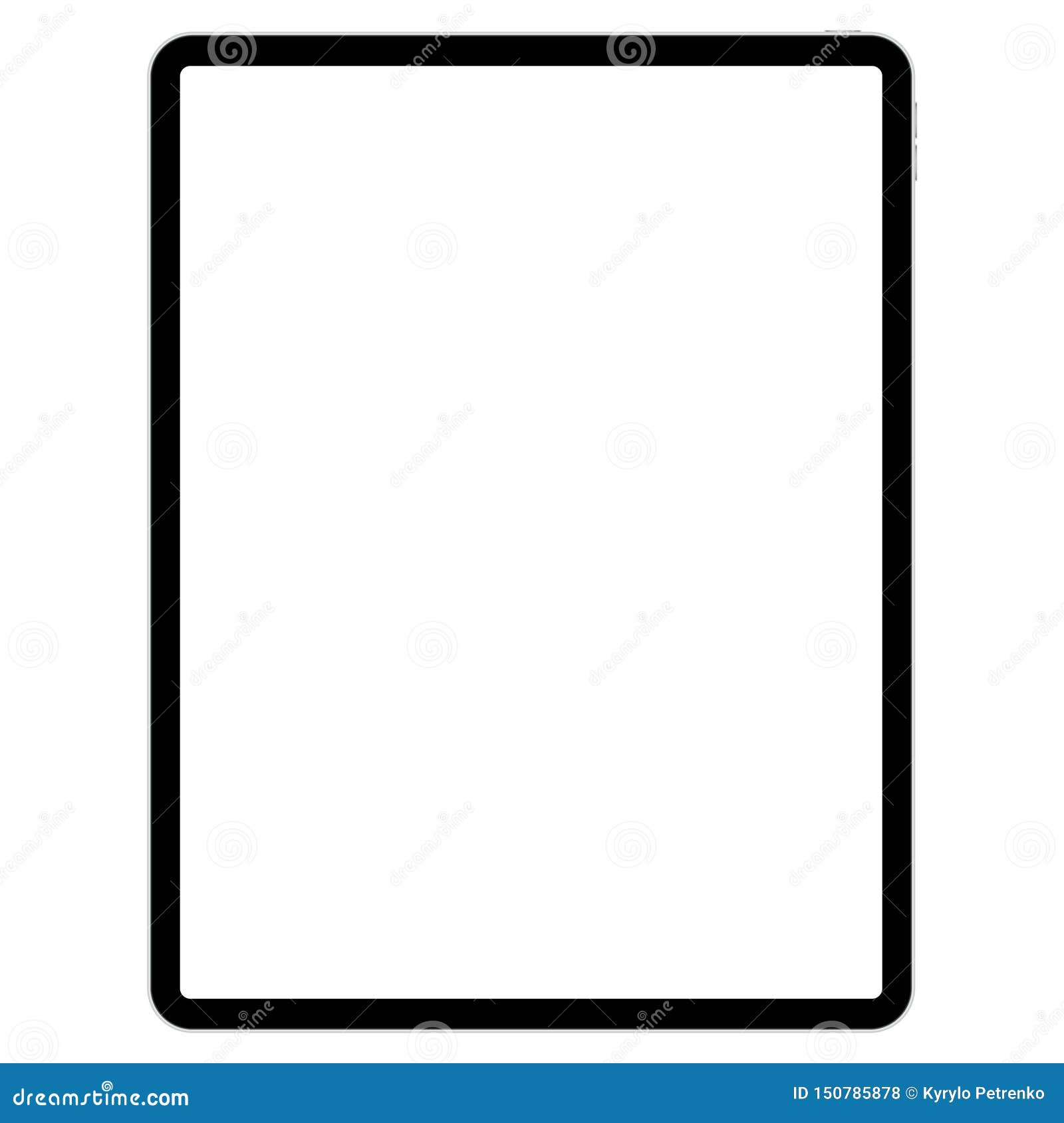 Drawing Pad for Illustrators on White Background Stock Illustration ...
