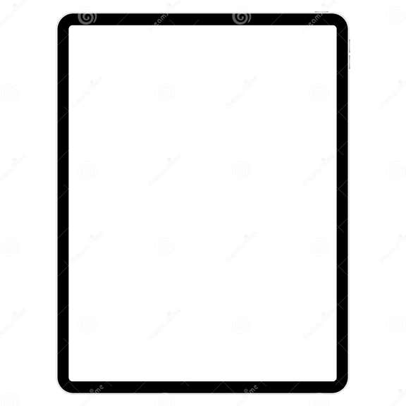 Drawing Pad for Illustrators on White Background Stock Illustration ...