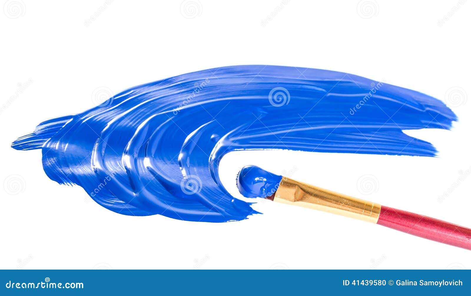 Drawing with paint stock photo. Image of acrylic, brush - 41439580