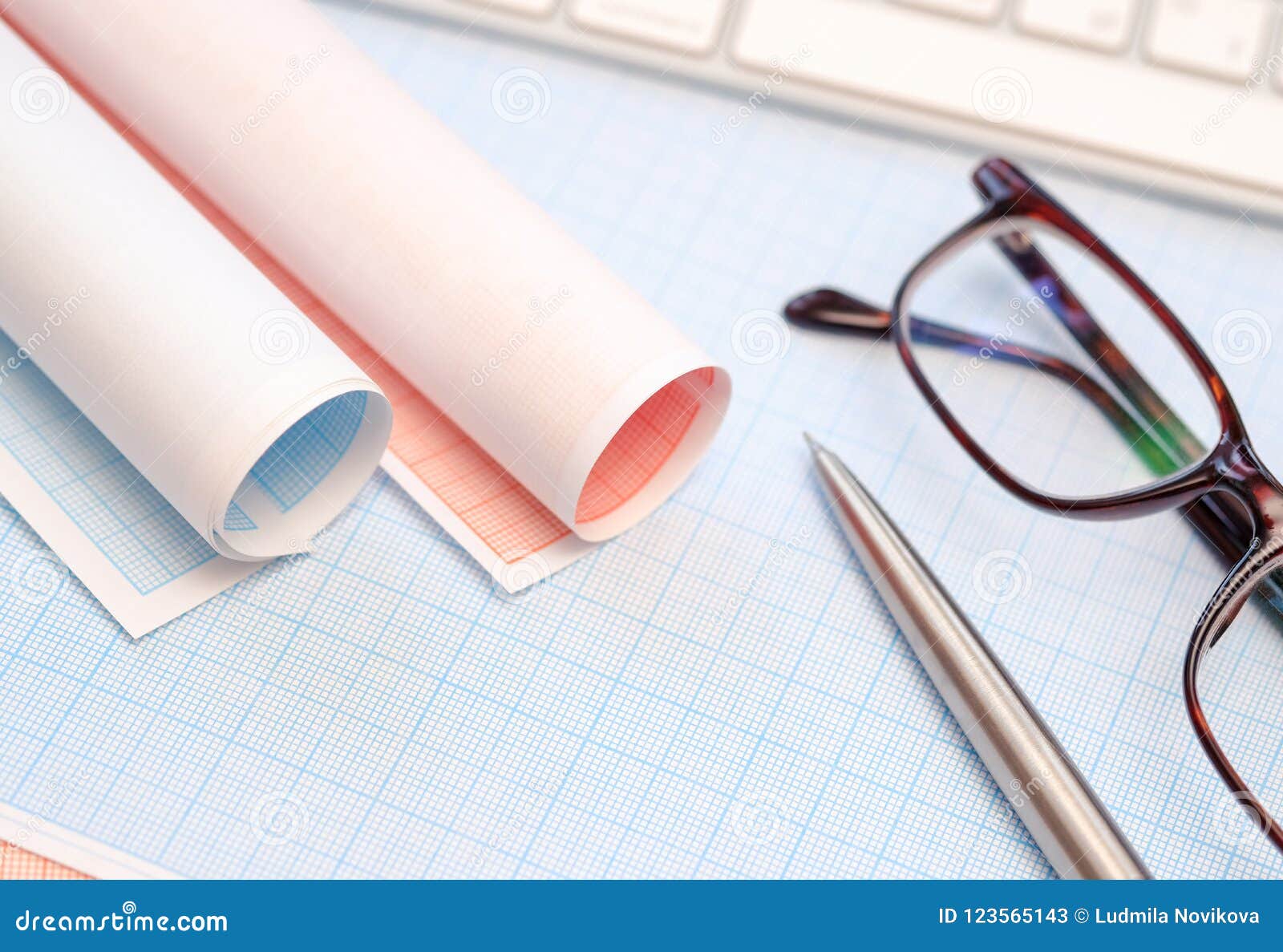 Drawing paper stock image. Image of drawing, project - 123565143