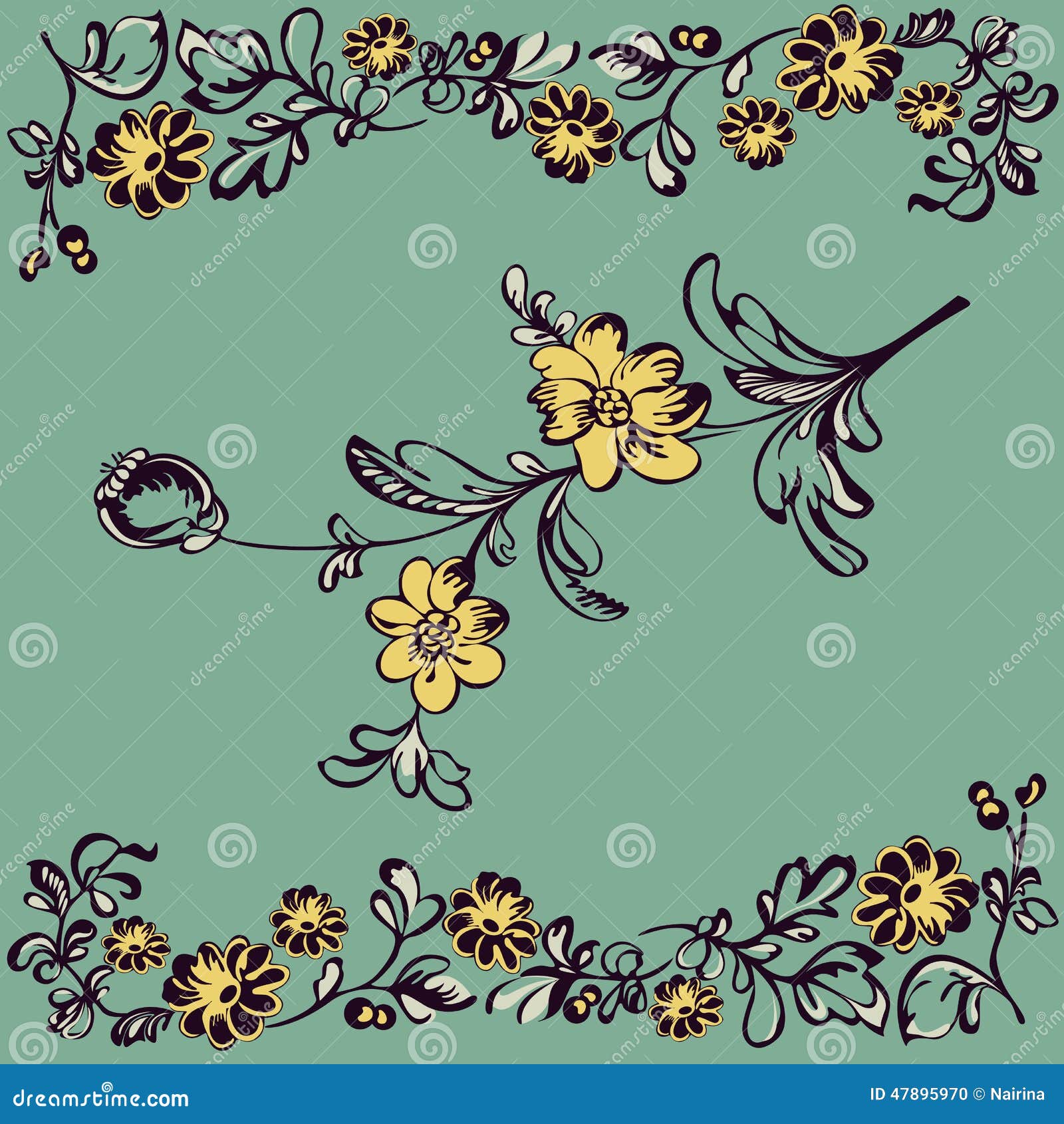 Fancy Flowers Drawings