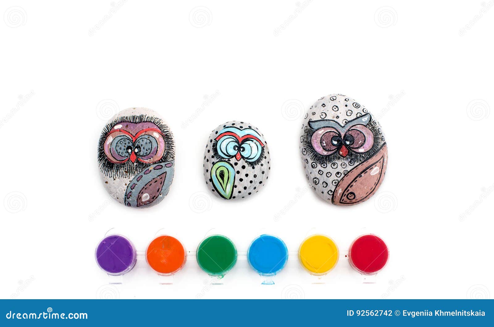 Drawing on pebbles stock photo. Image of craft, background - 92562742