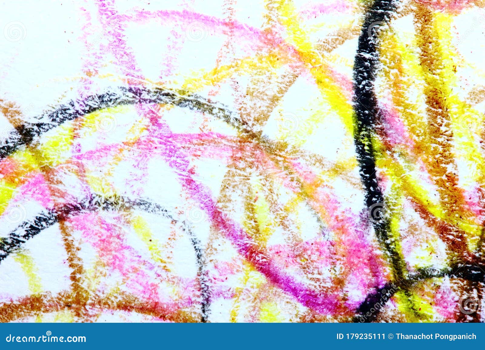 Drawing Pencil Color Many Color for Background Stock Illustration ...