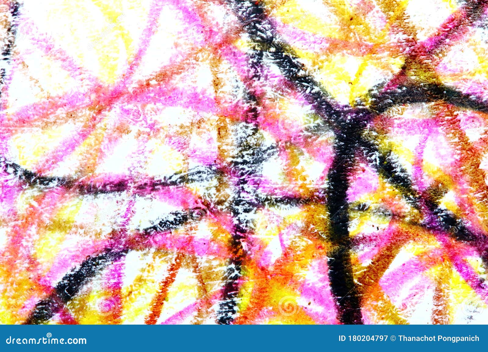 Drawing Pencil Color Many Color for Background Stock Illustration ...