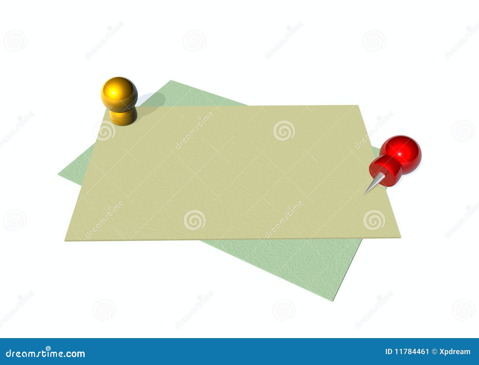 Drawing pin stock illustration. Illustration of corner - 11784461