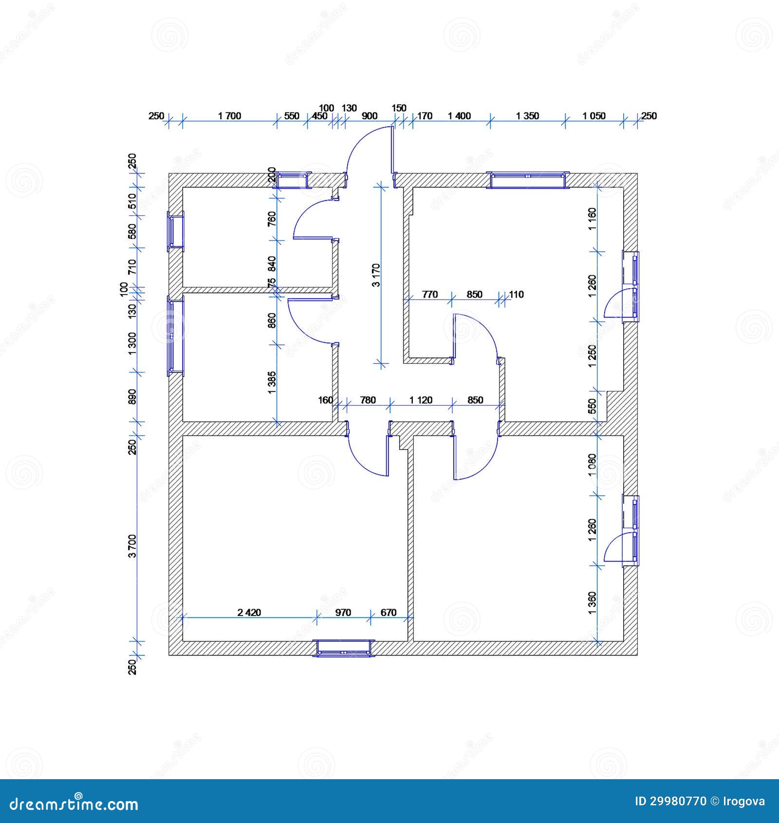 Drawing, the plan stock photo. Image of drawing, development - 29980770