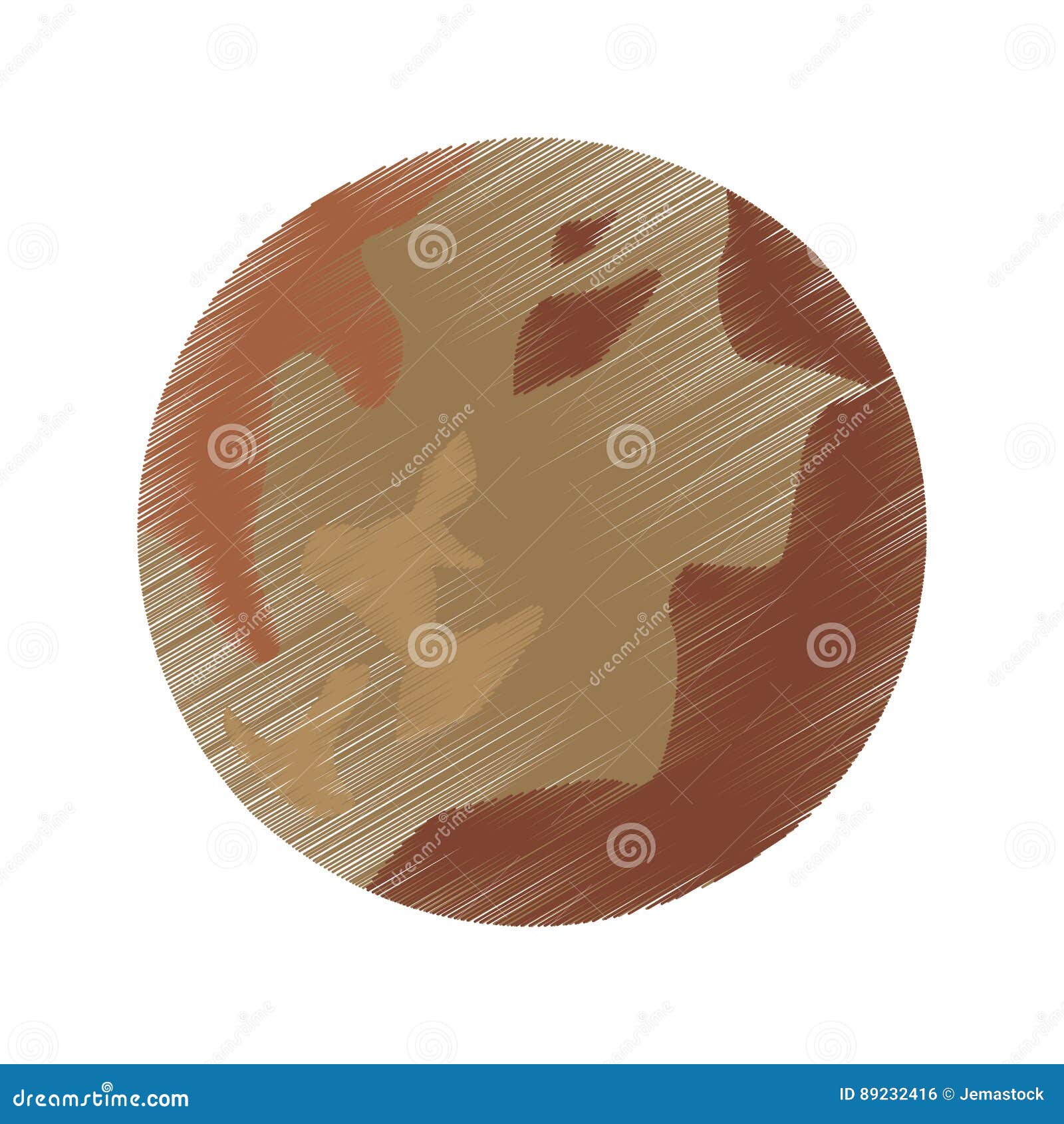 Pluto System And Outer Dwarf Planet Comparison Stock Photo ...