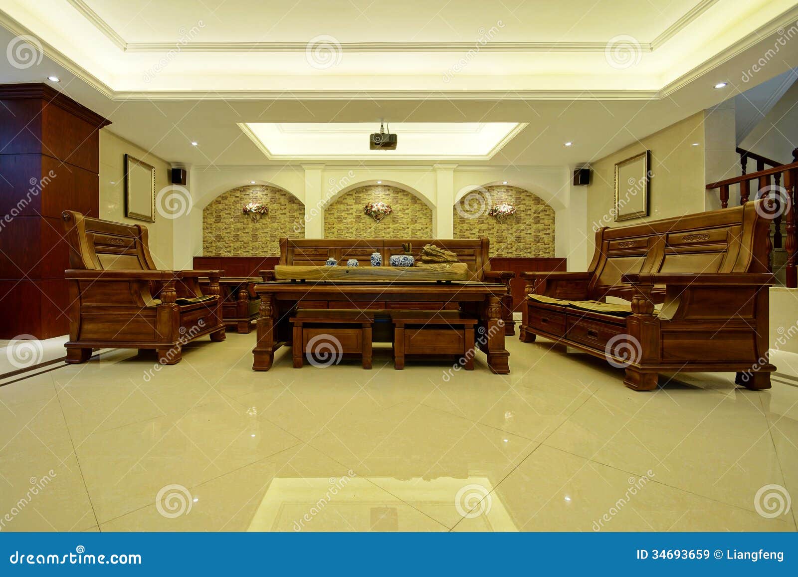 Drawing room stock image. Image of decoration, design - 34693659