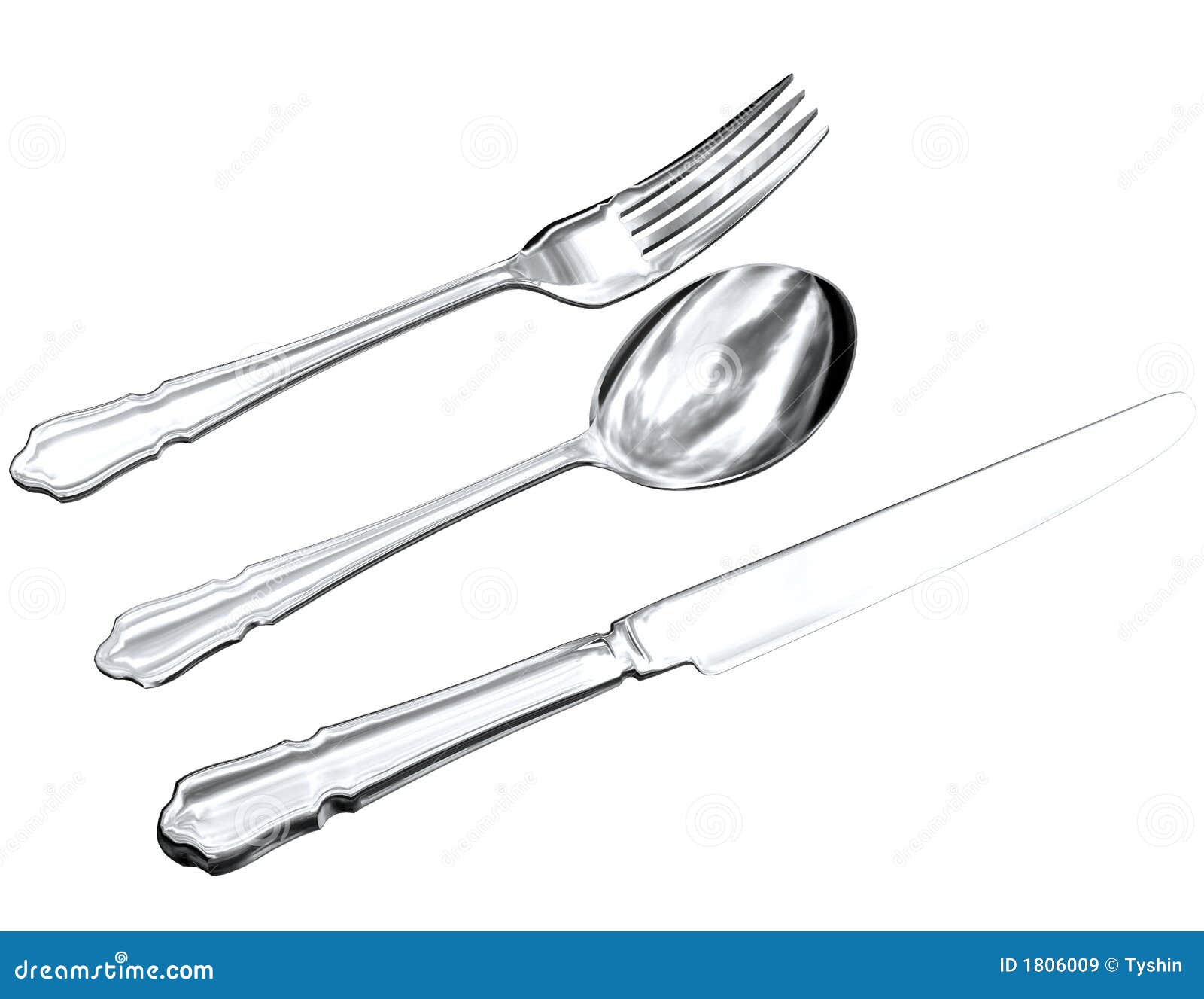 Silverware Drawing