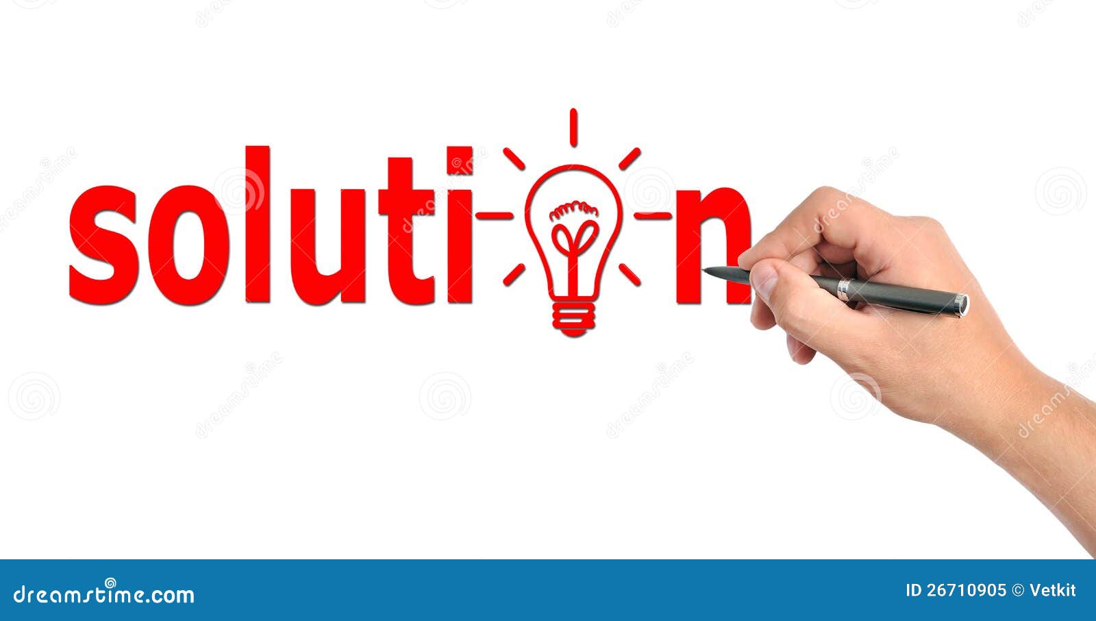 Drawing solution stock image. Image of business, gripping - 26710905