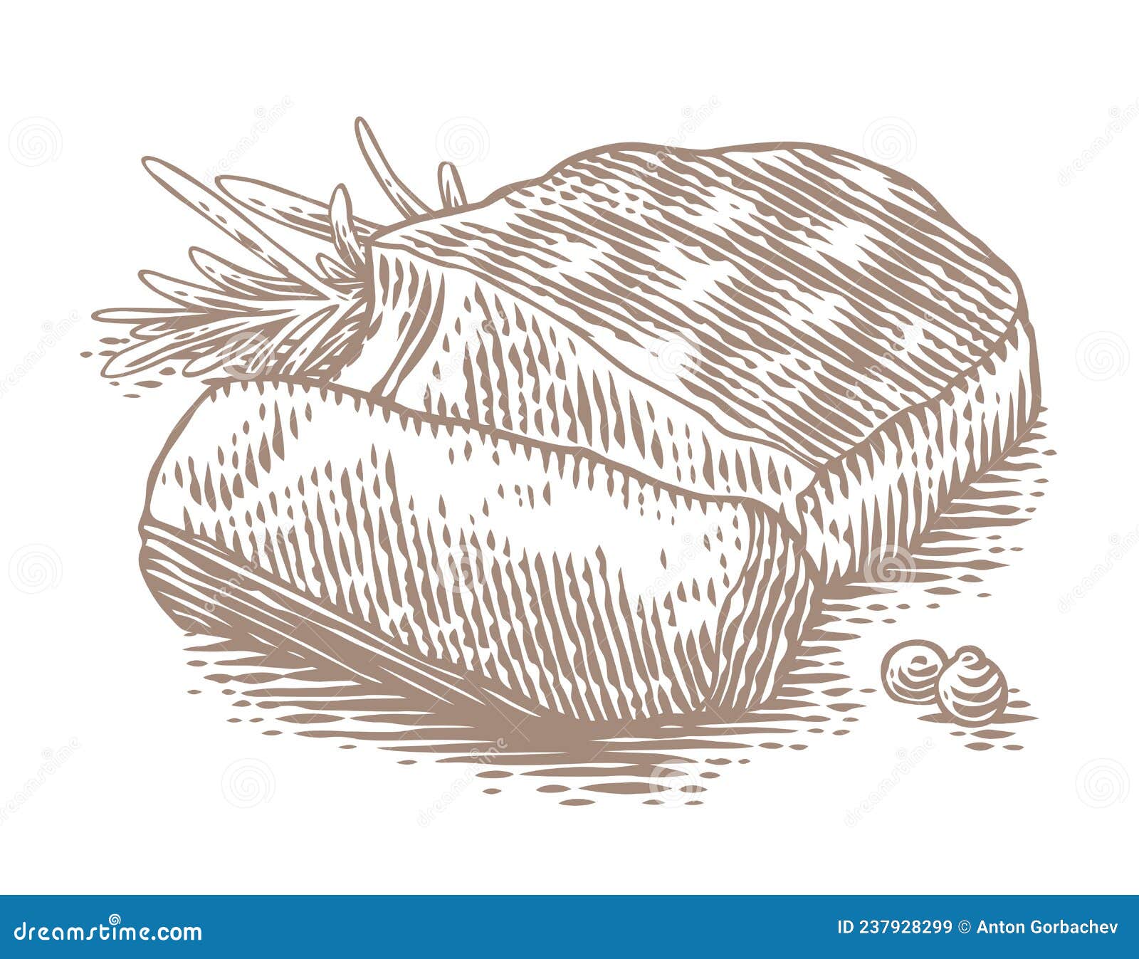 Stake With Rosemary On A Plate. Ai Generated. Royalty-Free Stock Photo ...