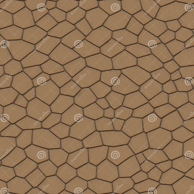 Drawing of Stone Texture. Hand Painted, Seamless Stock Illustration ...