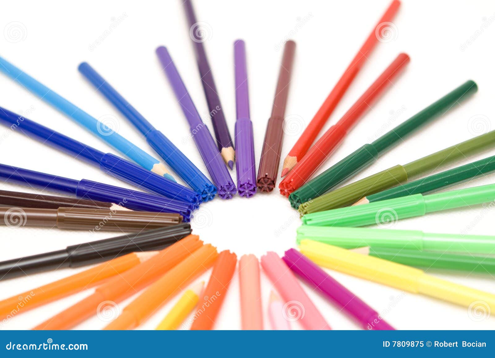 Drawing stuff stock image. Image of blank, gradation, artist - 7809875