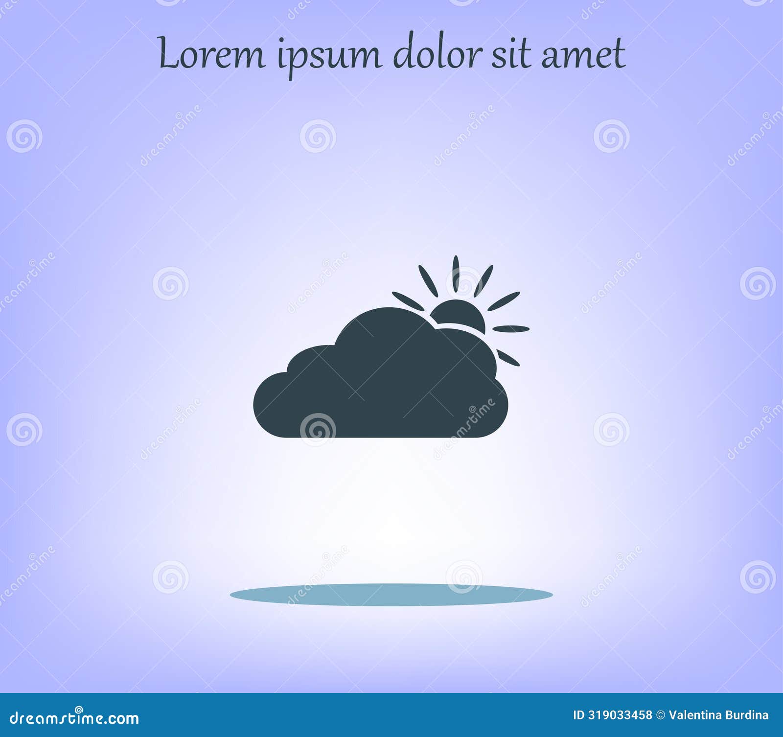 Vector Illustration of Gray Background with Gradient Stock Vector ...