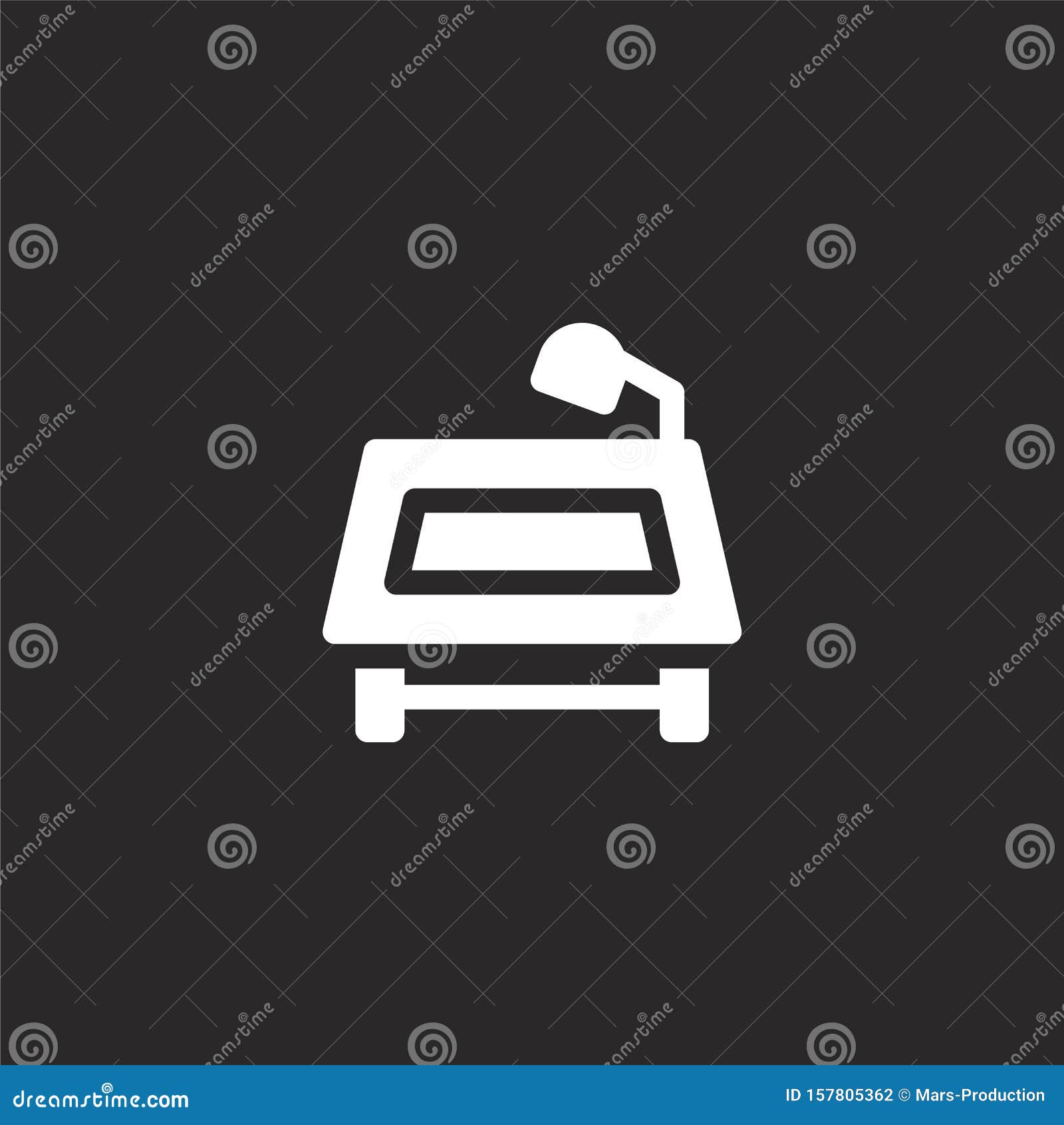 Drawing Table Icon. Filled Drawing Table Icon for Website Design and ...