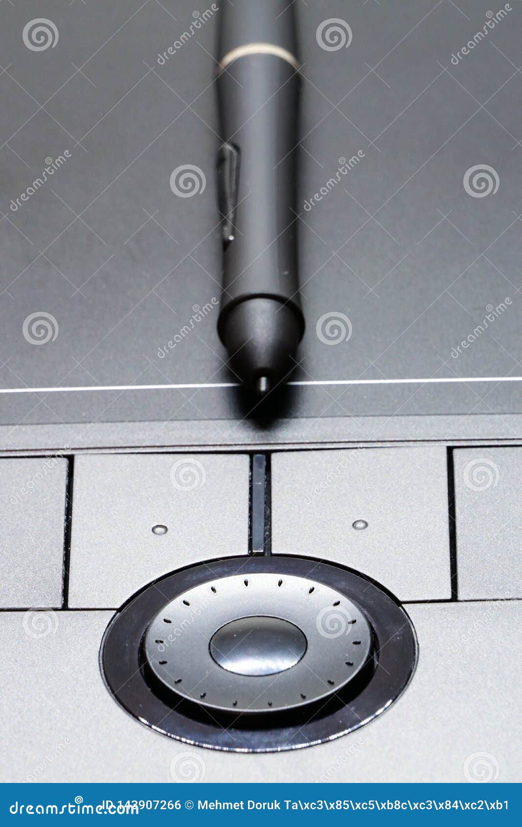 Drawing Tablet and Stylus Close Up View Stock Photo - Image of computer ...
