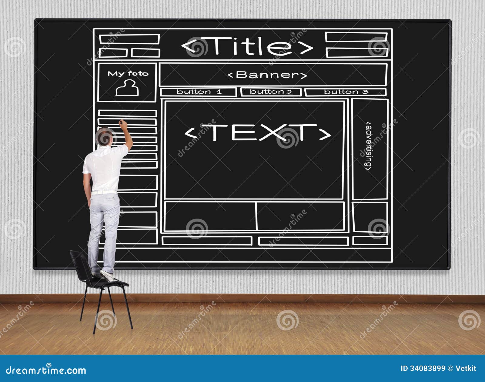 Drawing template webpage stock image. Image of desk, drawing - 34083899