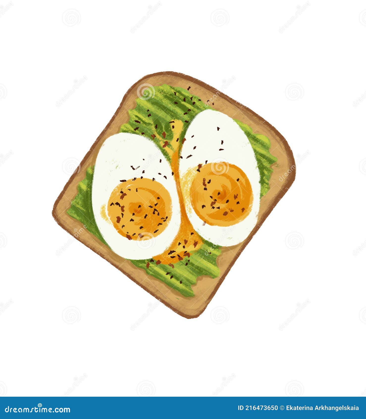 Smashed Avocado Stock Illustrations – 79 Smashed Avocado Stock ...