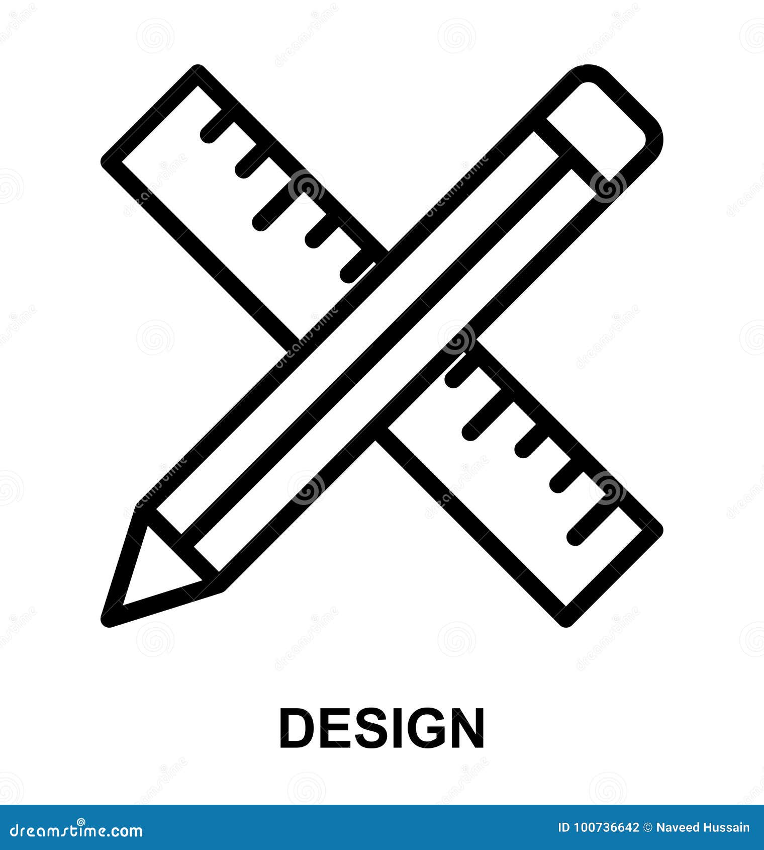 Drawing tool icon stock illustration. Illustration of tool - 100736642