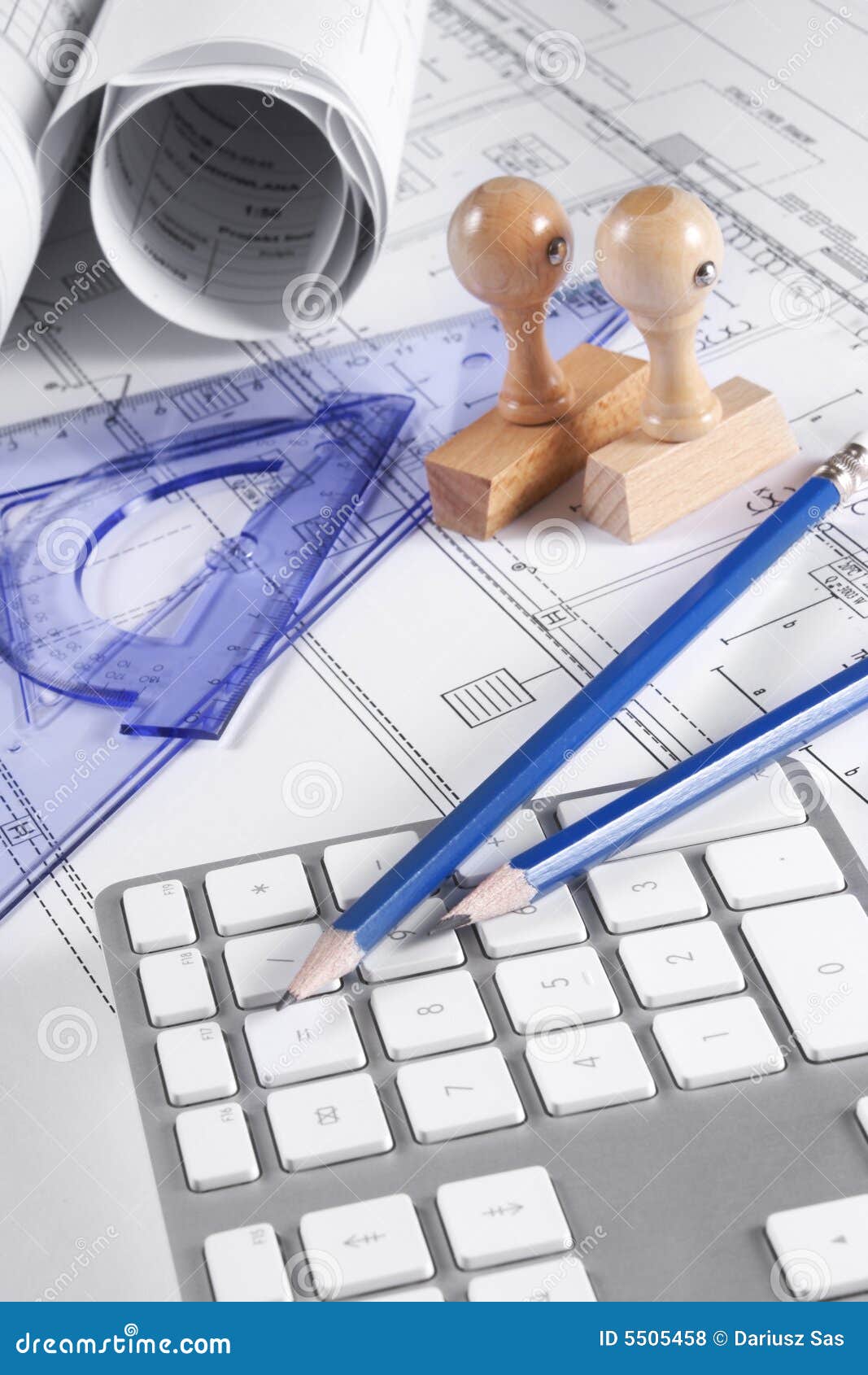 Drawing tools stock photo. Image of diagram, macro, drafting - 5505458