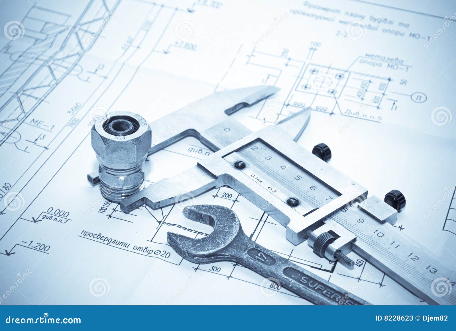 Drafting Of Piping Instrument And Diagram Royalty-Free Stock Photo ...