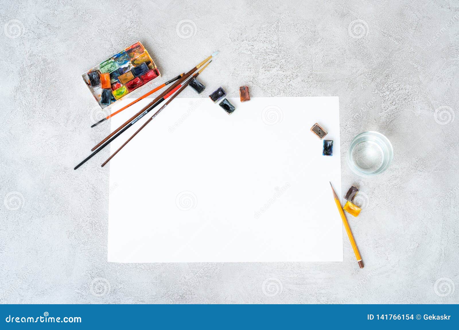 Drawing tools stock photo. Image of paperclips, background - 141766154