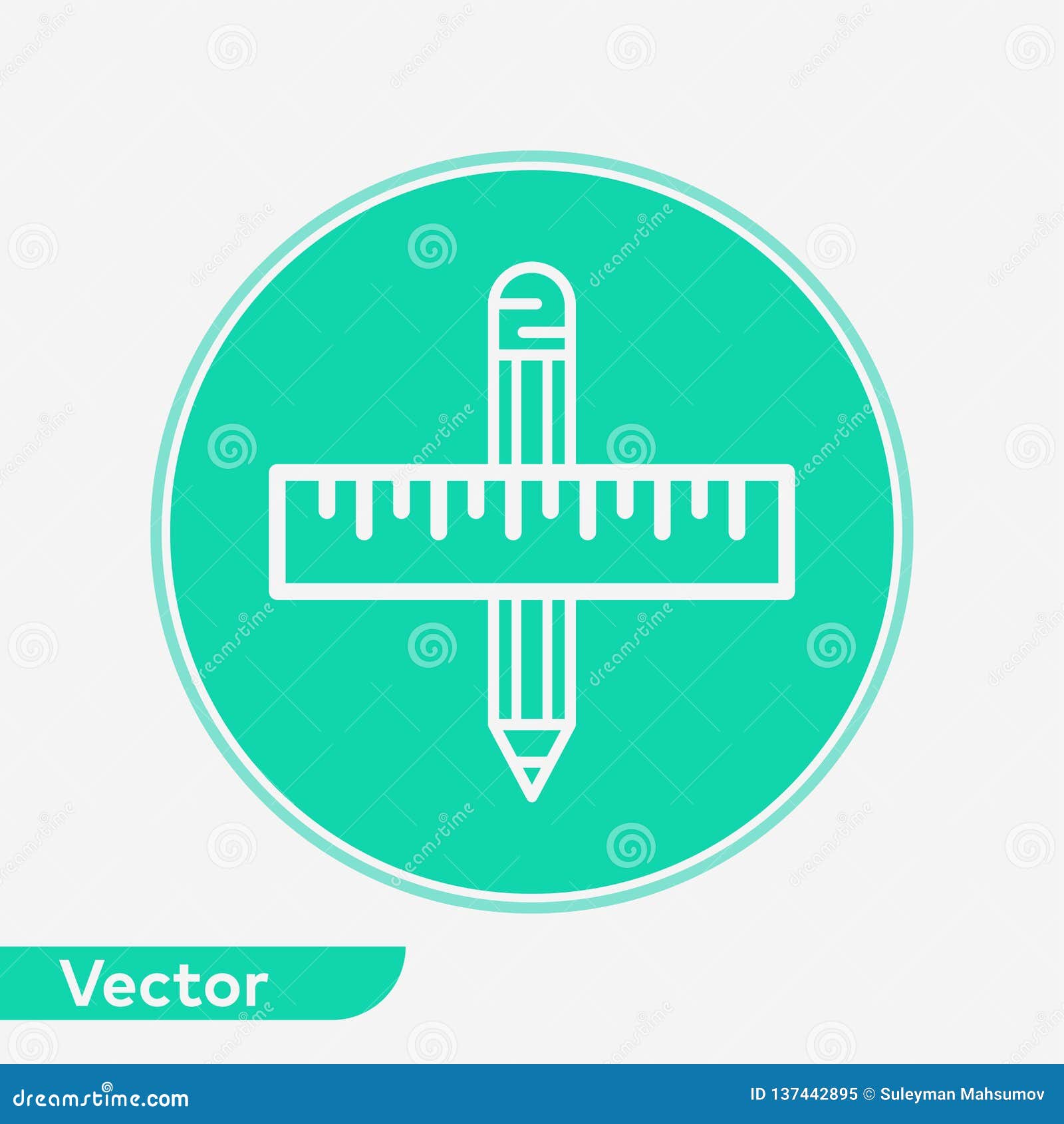 Drawing Tools Vector Icon Sign Symbol Stock Vector - Illustration of ...