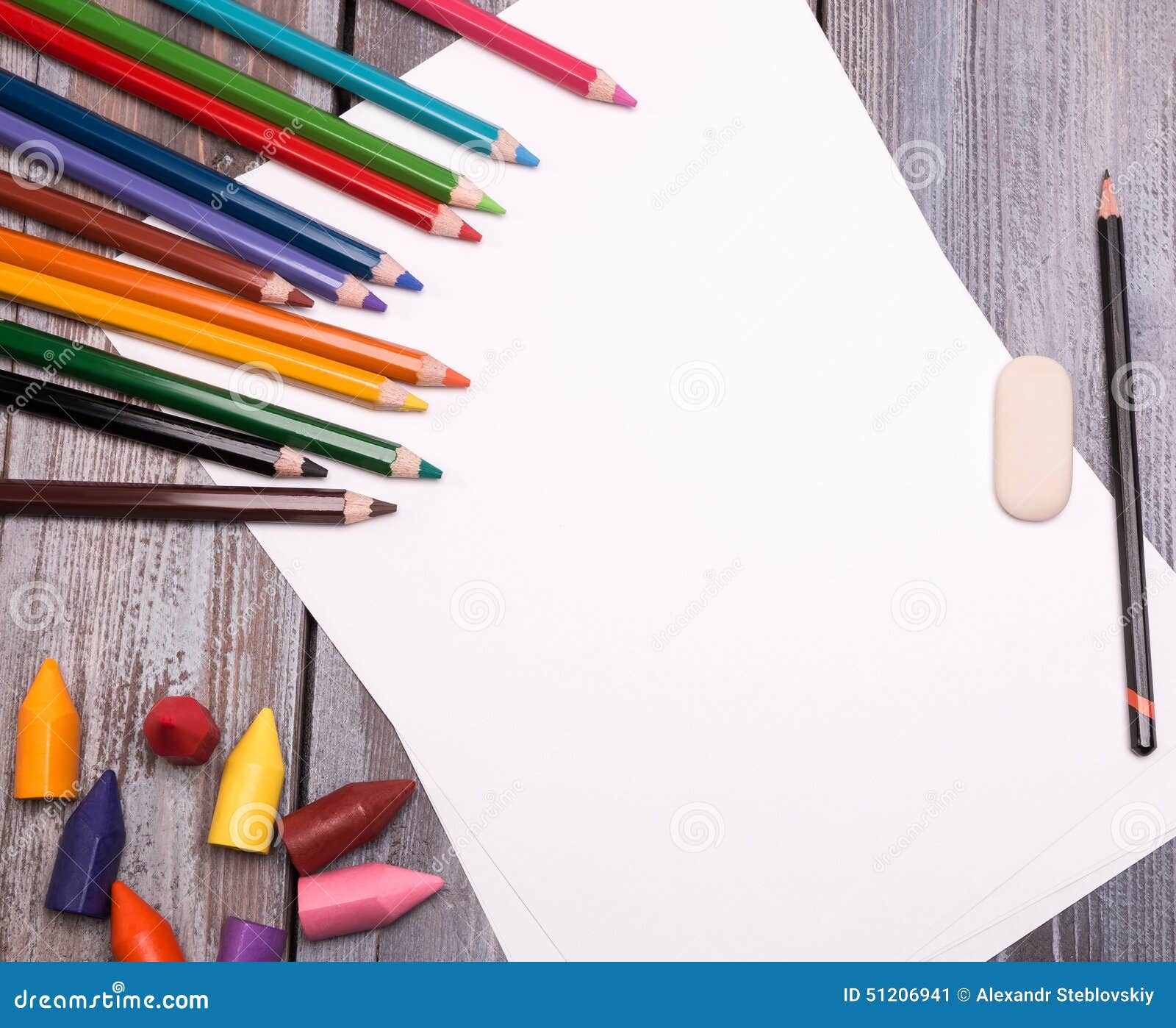 Drawing tools stock image. Image of creativity, dark - 51206941