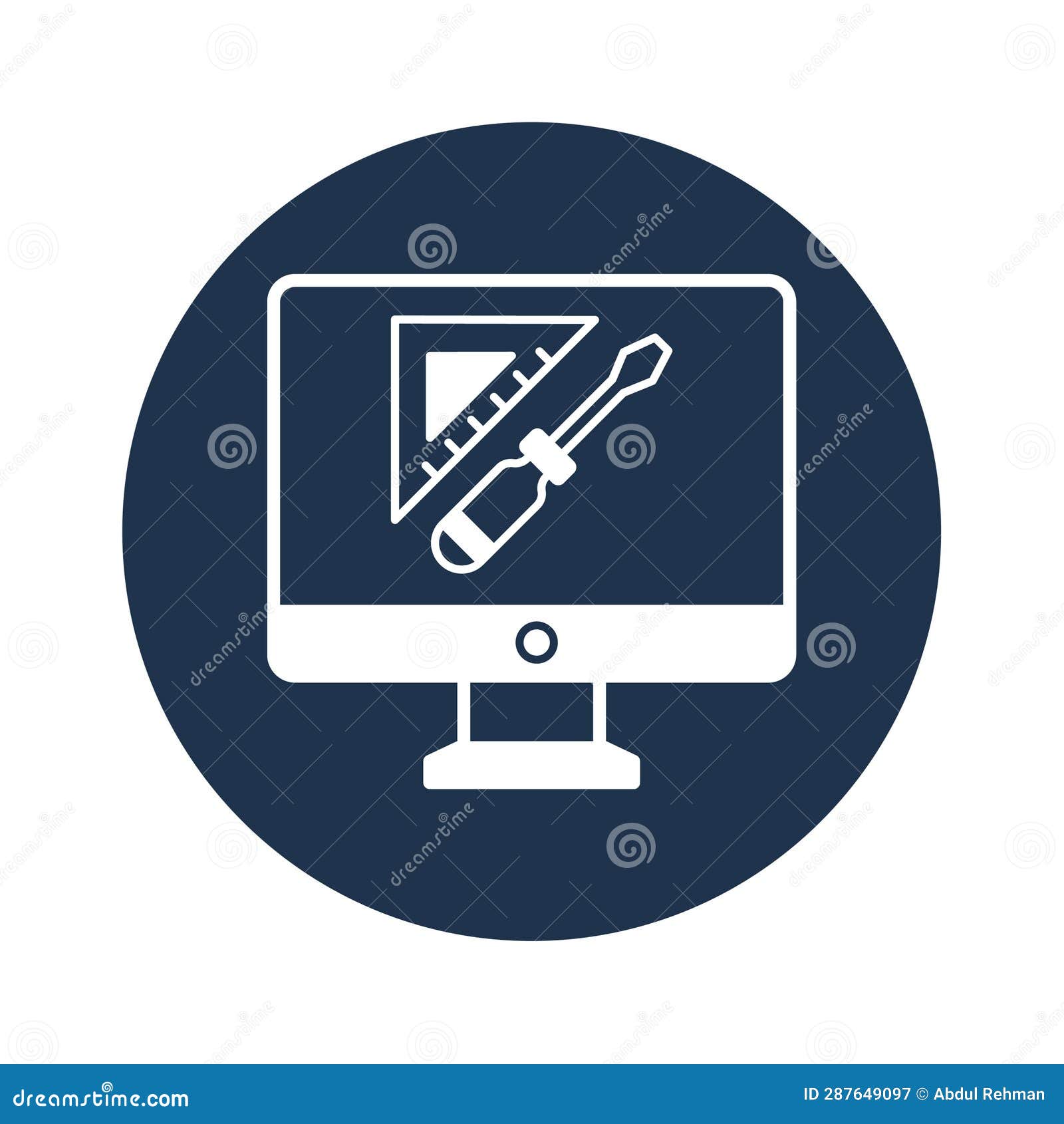 Drawing Tools Vector Icon Which Can Easily Modify or Edit . Stock ...