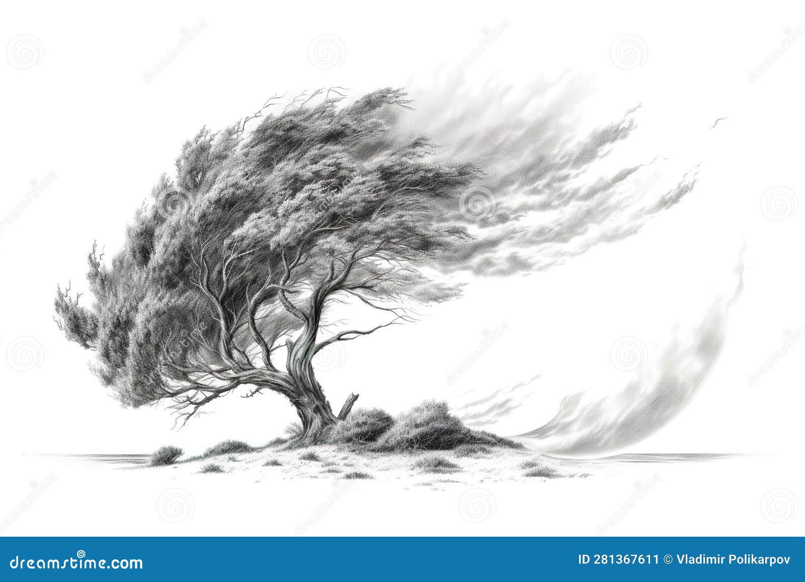 Wood Wind Drawing at Jack Nusbaum blog