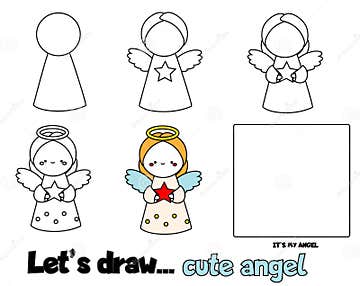 Drawing Tutorial for Children. Printable Creative Activity for Kids ...