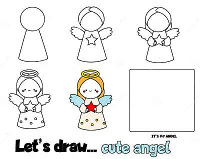 Drawing Tutorial for Children. Printable Creative Activity for Kids ...