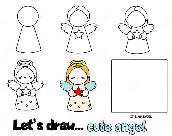 Drawing Tutorial for Children. Printable Creative Activity for Kids ...